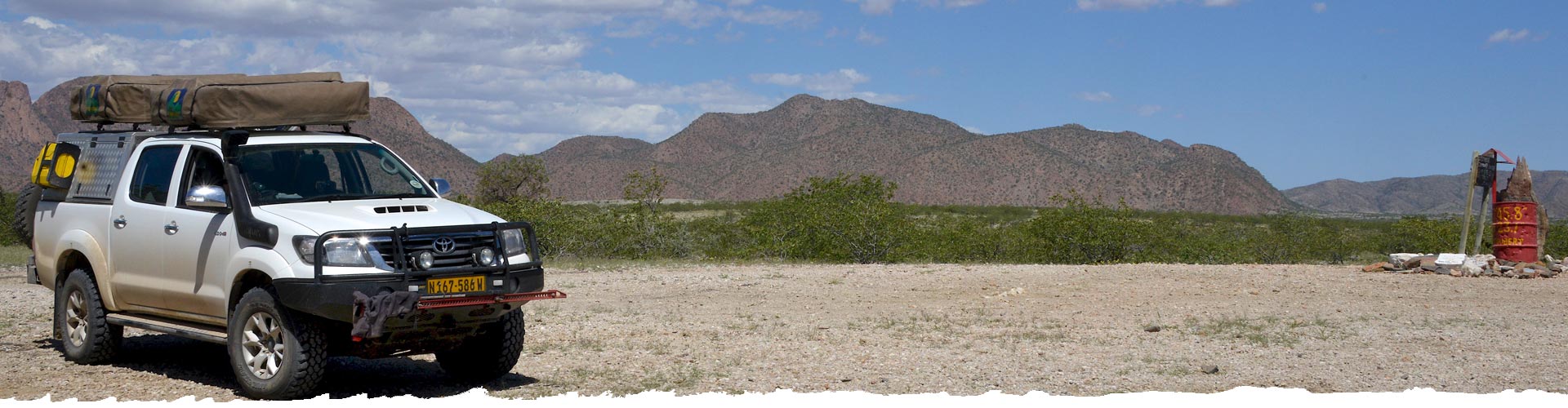 Car Hire Camping Equipped Vehicle Namibia | Hire a fully equipped 4x4 ...